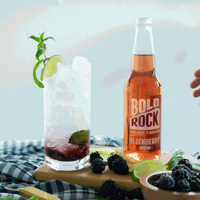 Animated GIF: Bold Rock Cider Pour - Dish Works