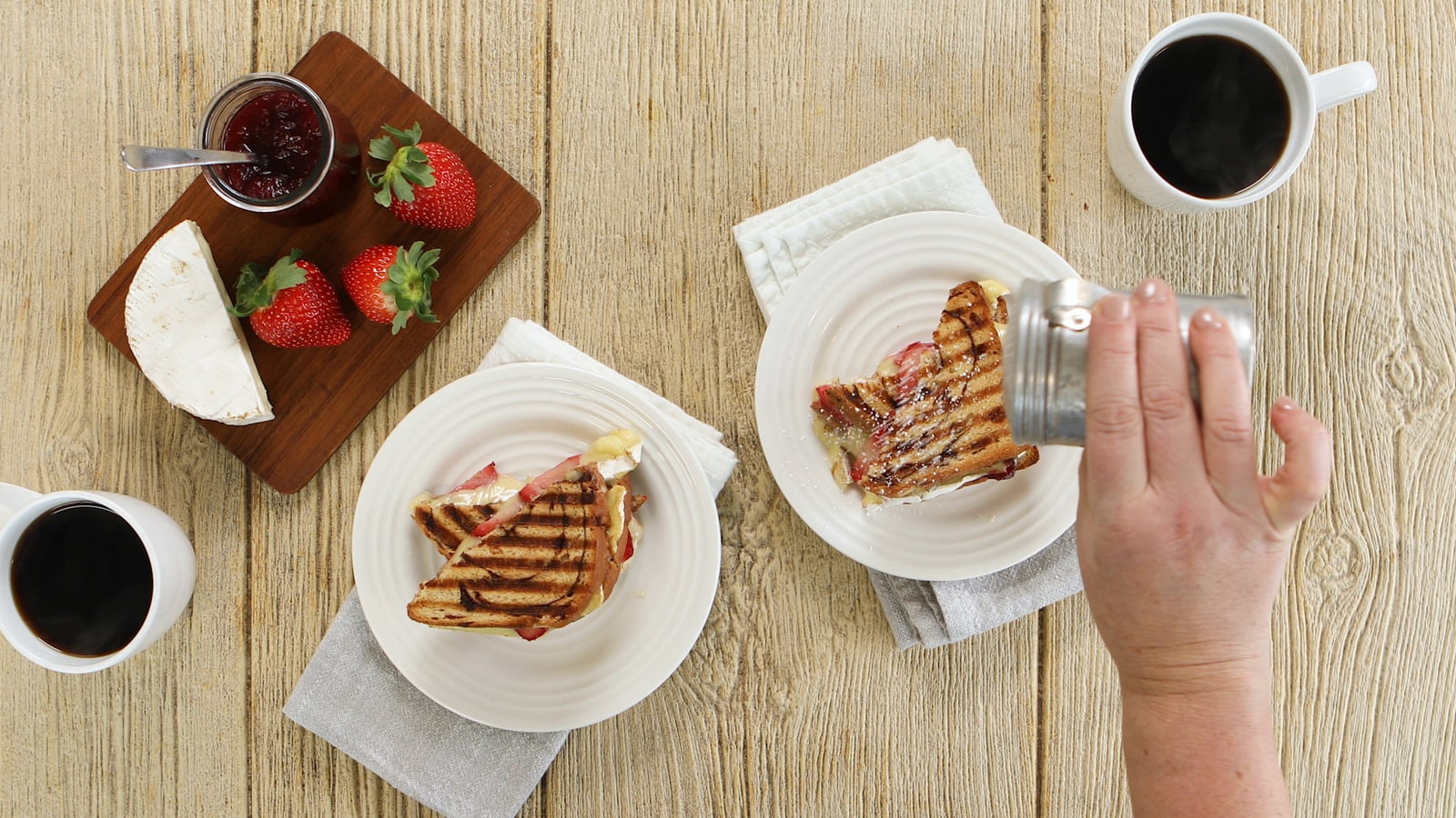 Video: Camabert Fruit Panini - Dish Works