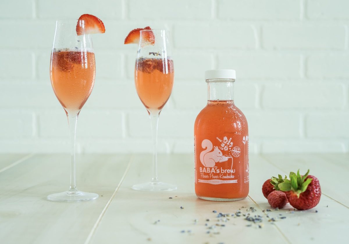 Recipe: Flower Power Champagne Cocktail - Dish Works