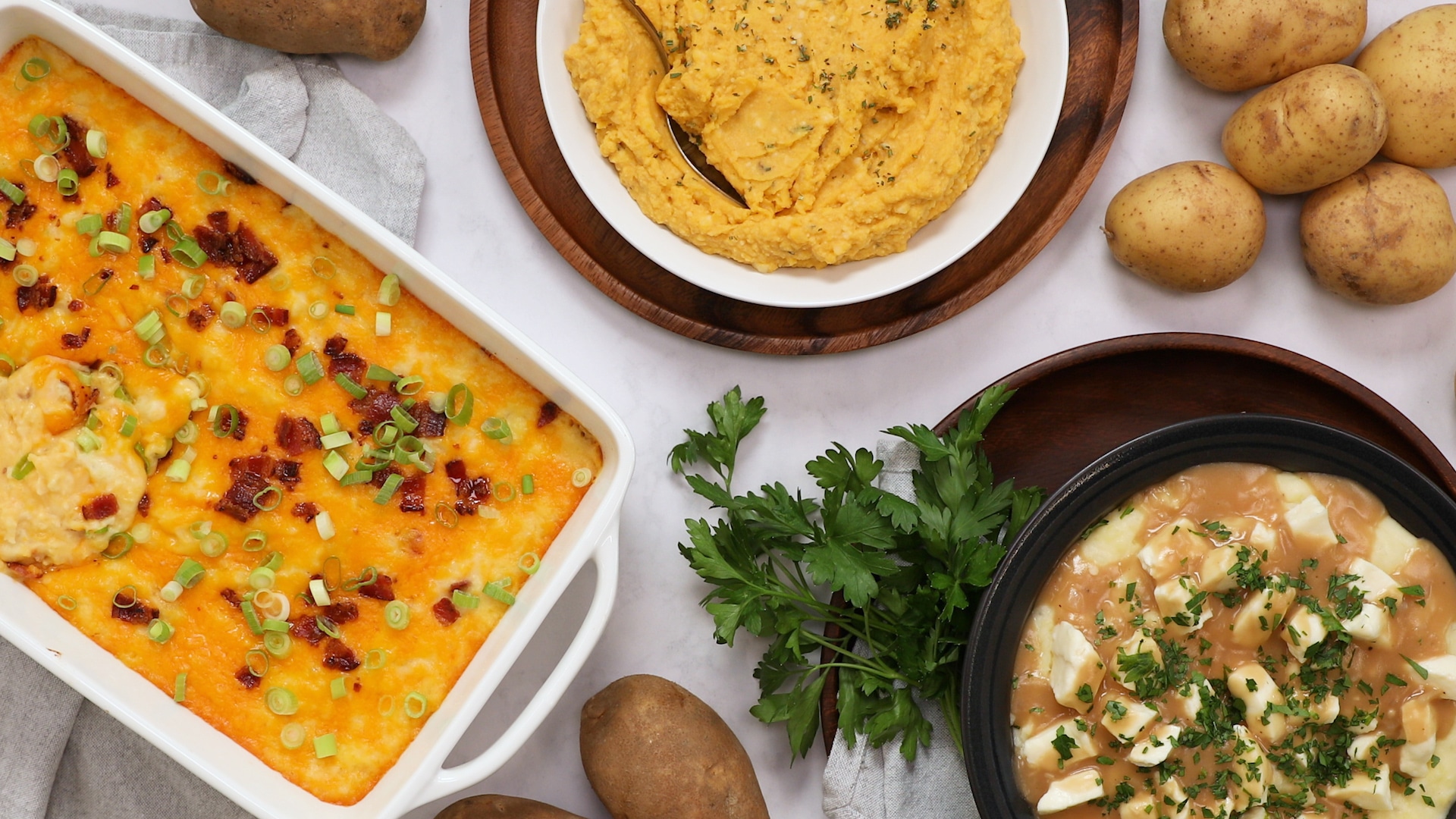 Video: Mashed Potatoes 3 Ways - Dish Works