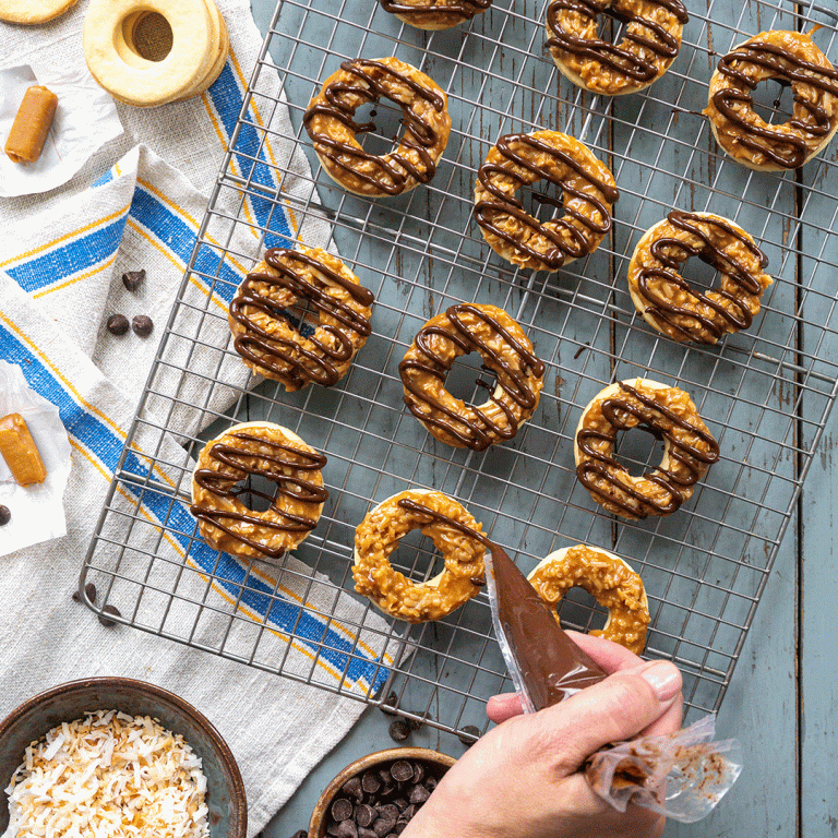 Animated GIF: Samoa Cookies - Dish Works