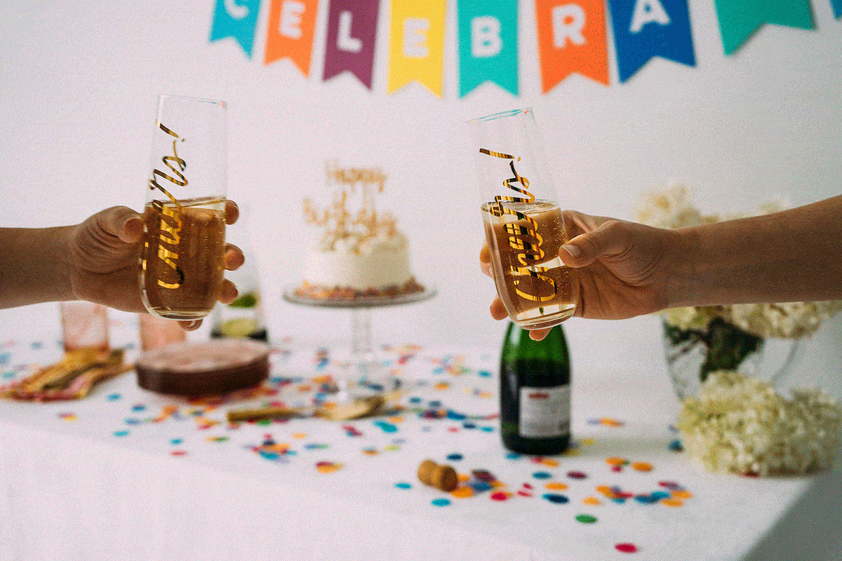Animated GIF: The Art of Celebrating - Dish Works