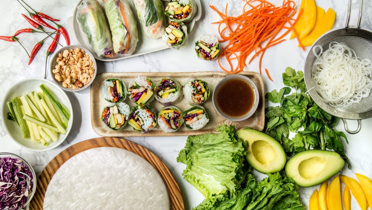 Recipe: Vietnamese Spring Rolls With Chicken and Vegetables - Dish Works